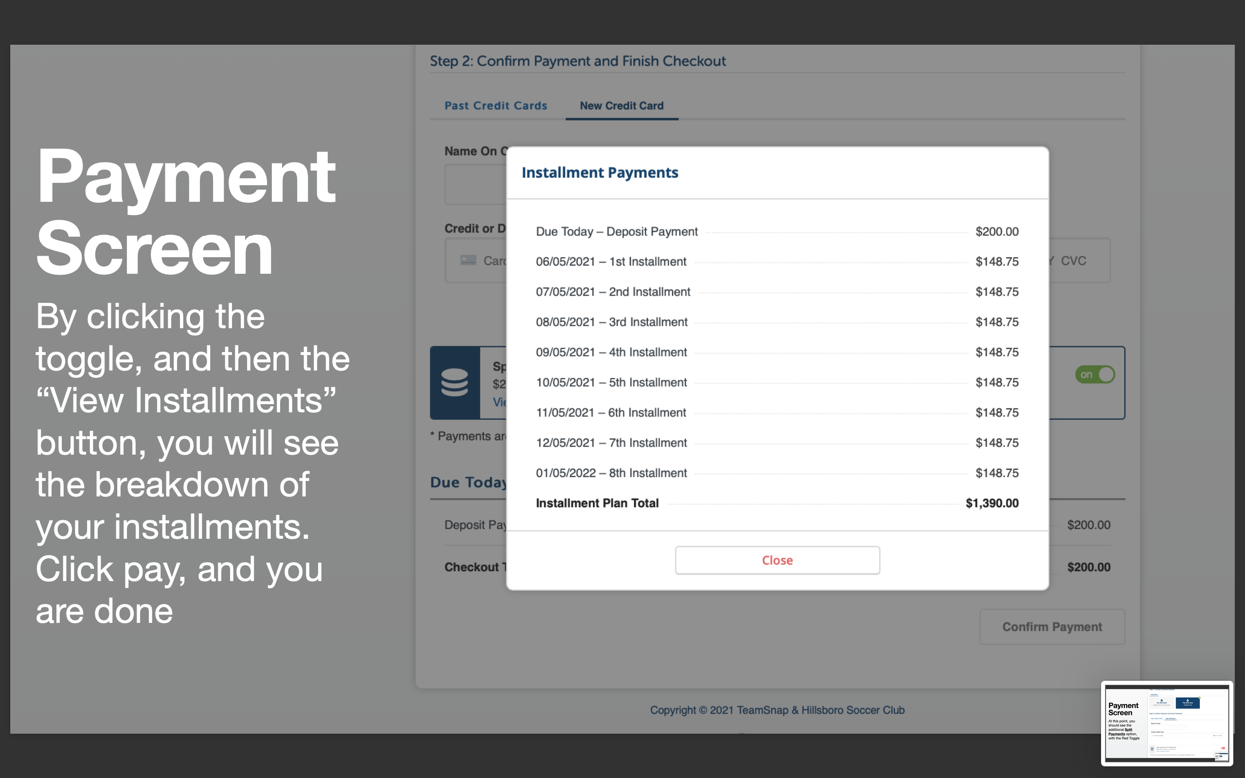 Payment Options | Hillsboro Rush
